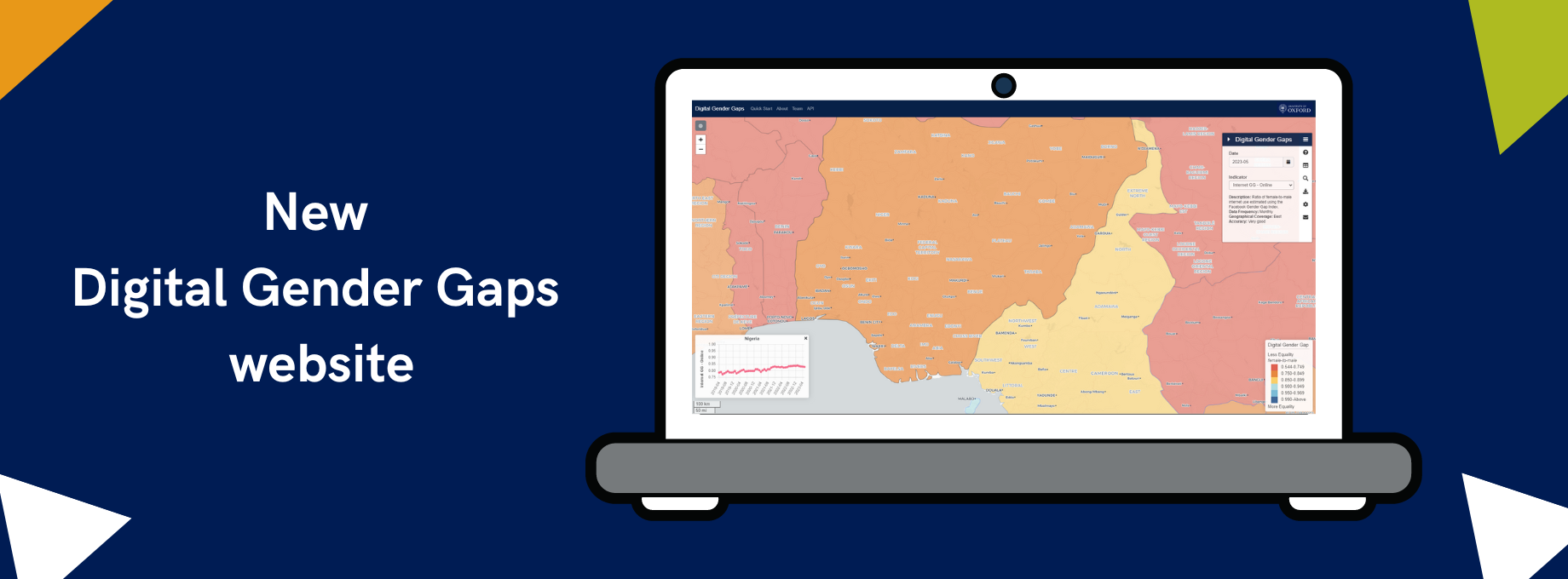 New Digital Gender Gaps website | Leverhulme Centre For Demographic Science, Oxford